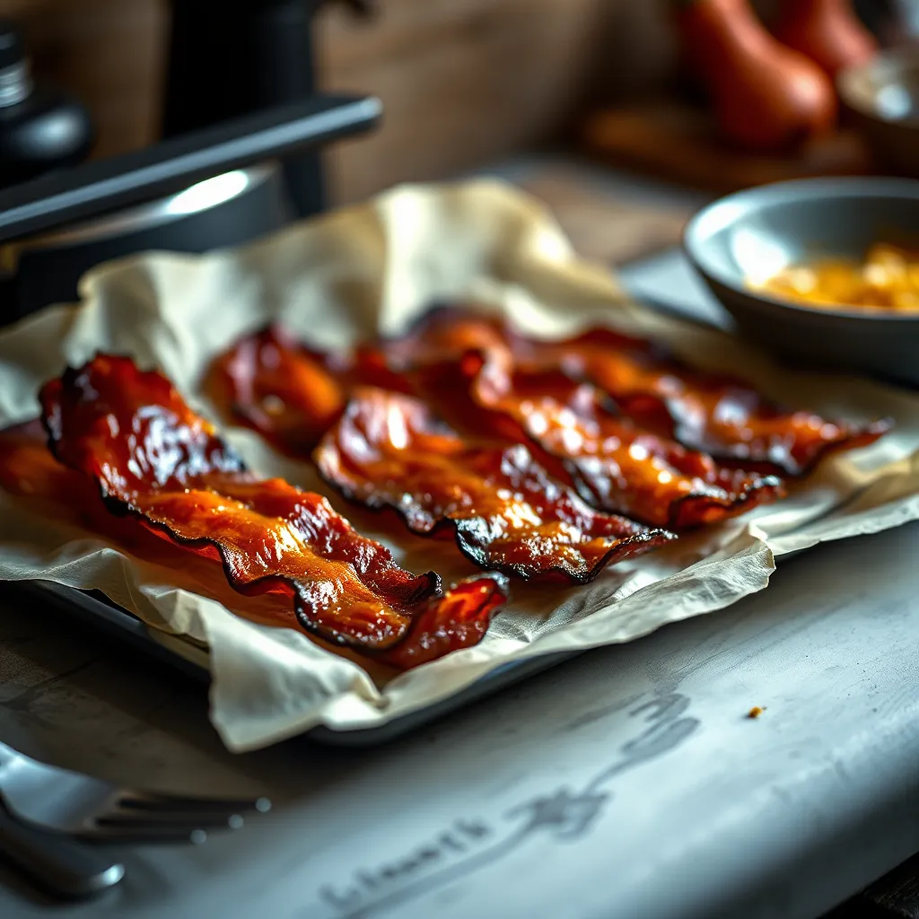 Baking Bacon on Parchment Paper: A Culinary Perspective