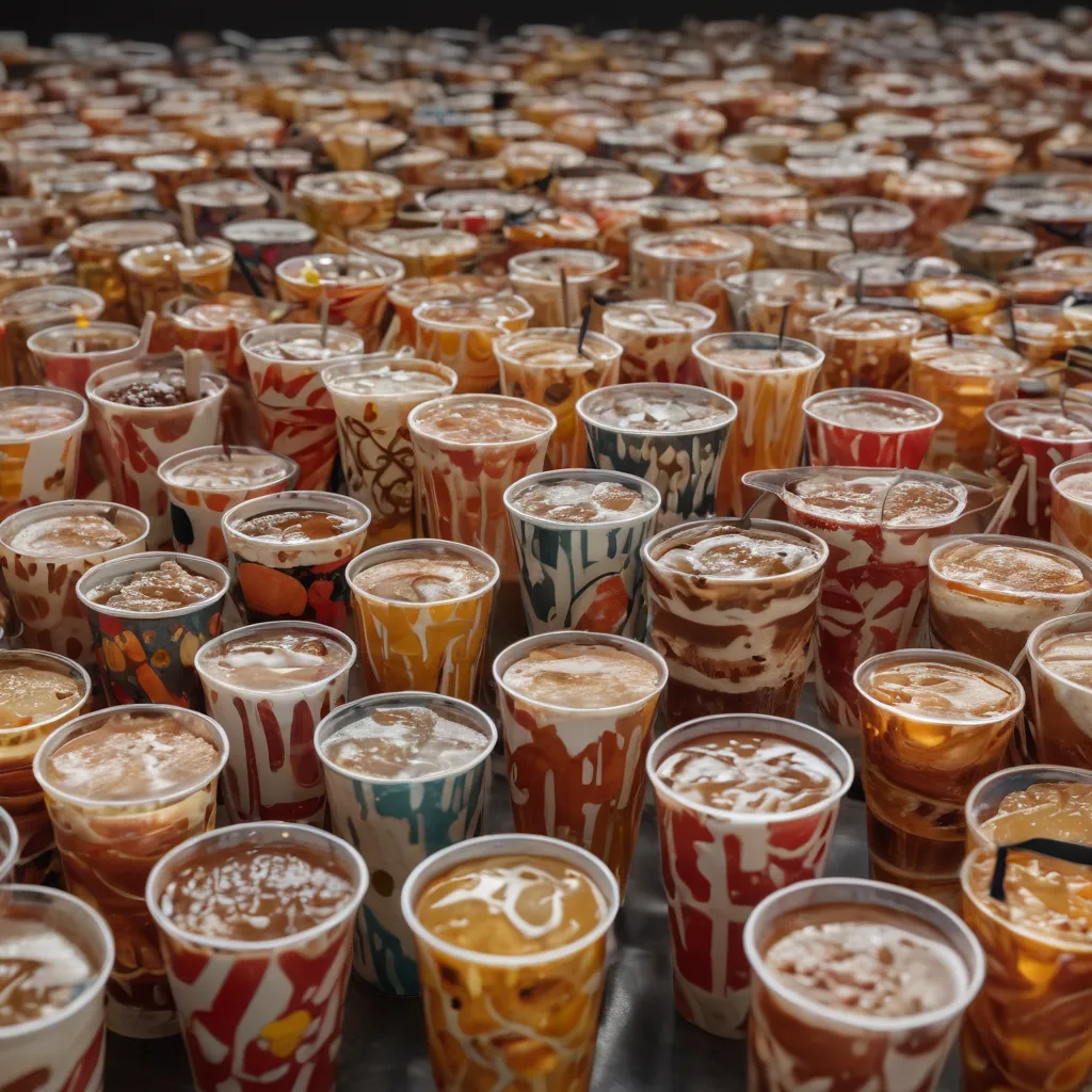 The Multifaceted Nature of Large Drinking Cups with Straws