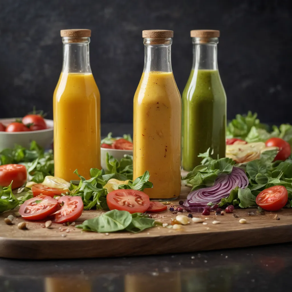 Delicious Oil-Free and Fat-Free Salad Dressings