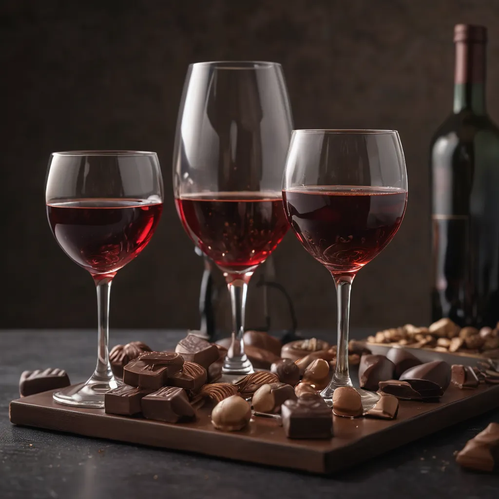 The Art of Pairing: Wine and Chocolate Hampers